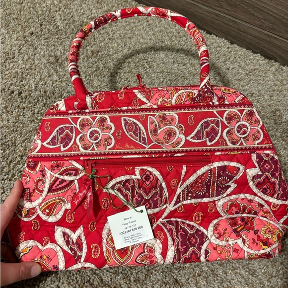 Vera Bradley | Bags | Vera Bradley Bowler In Rosy Posies | Poshmark